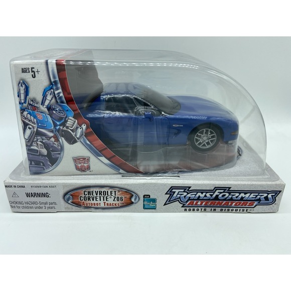 Hasbro | Toys | Hasbro Transformers Alternators Blue Chevy Corvette Z6 ...